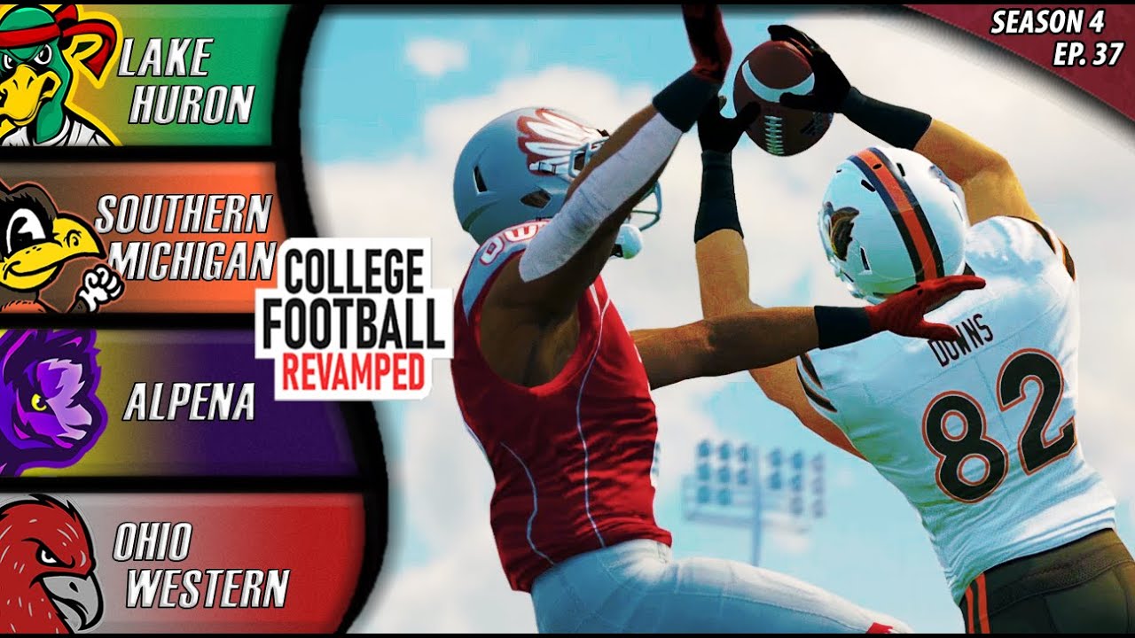CRAZY FINISHES!!! | 4-Team MAC NCAA Football 14 Revamped Dynasty Ep. 37 ...