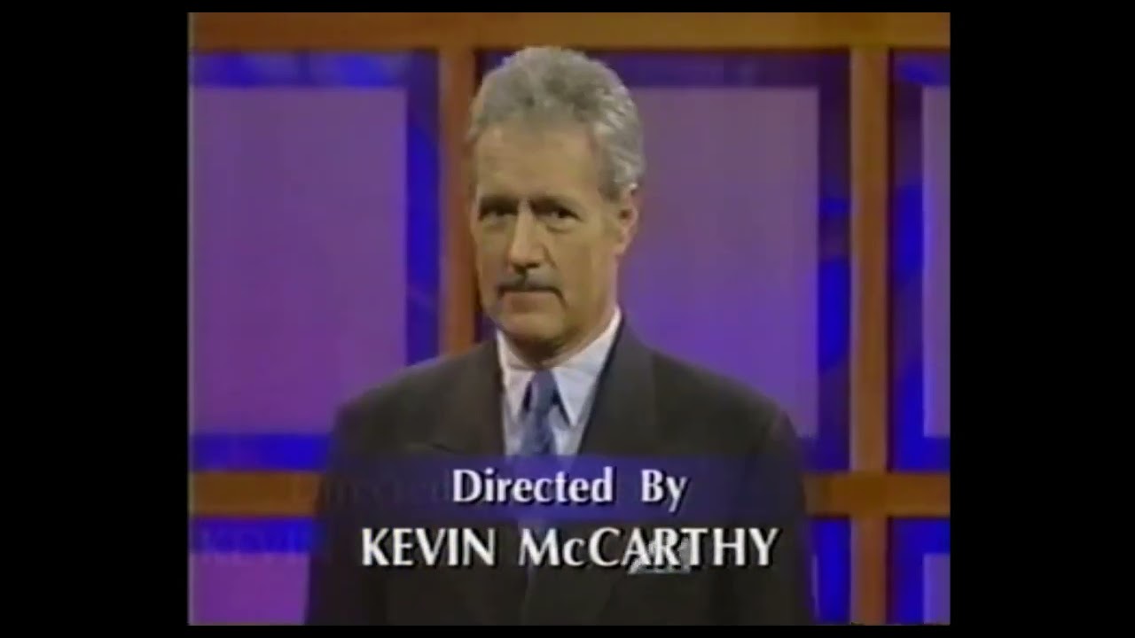 Jeopardy Credit Roll 12-8-1999 - YouTube