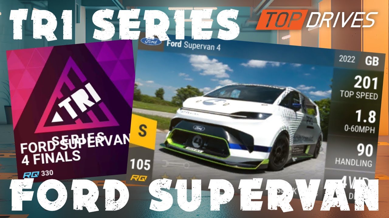 Top Drives Tri Series for the amazing Ford Supervan 4 - YouTube