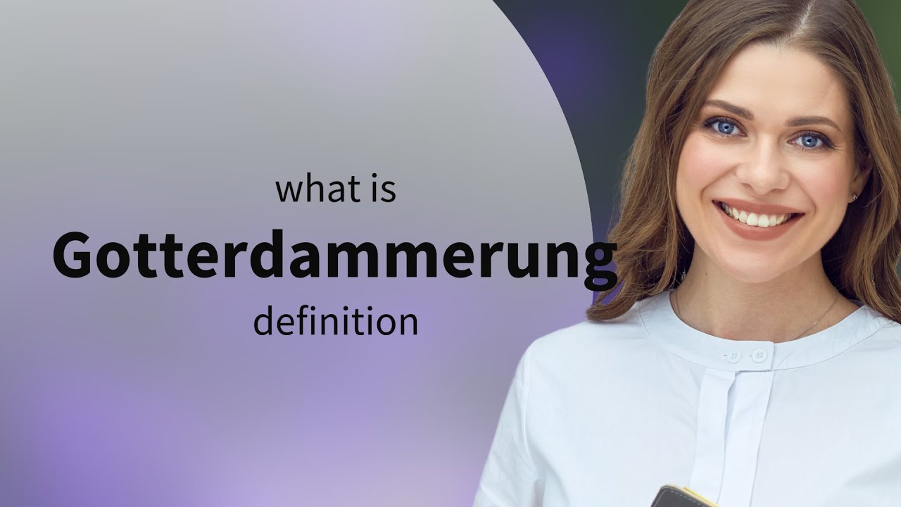 Gotterdammerung — GOTTERDAMMERUNG definition - YouTube