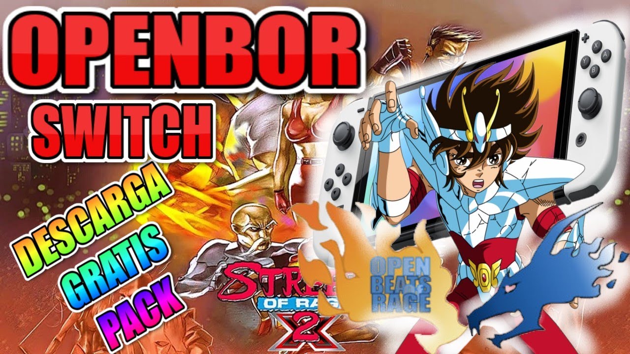 OPENBOR!!! EN TU NINTENDO SWITCH PAQUETE GRATIS LIBRE DESCARGA🔥🔥 - YouTube