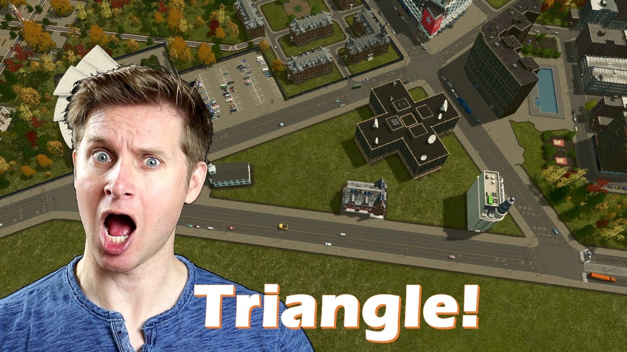 Building Triangles Part 2 in Cities: Skylines (Autumn Map) - YouTube
