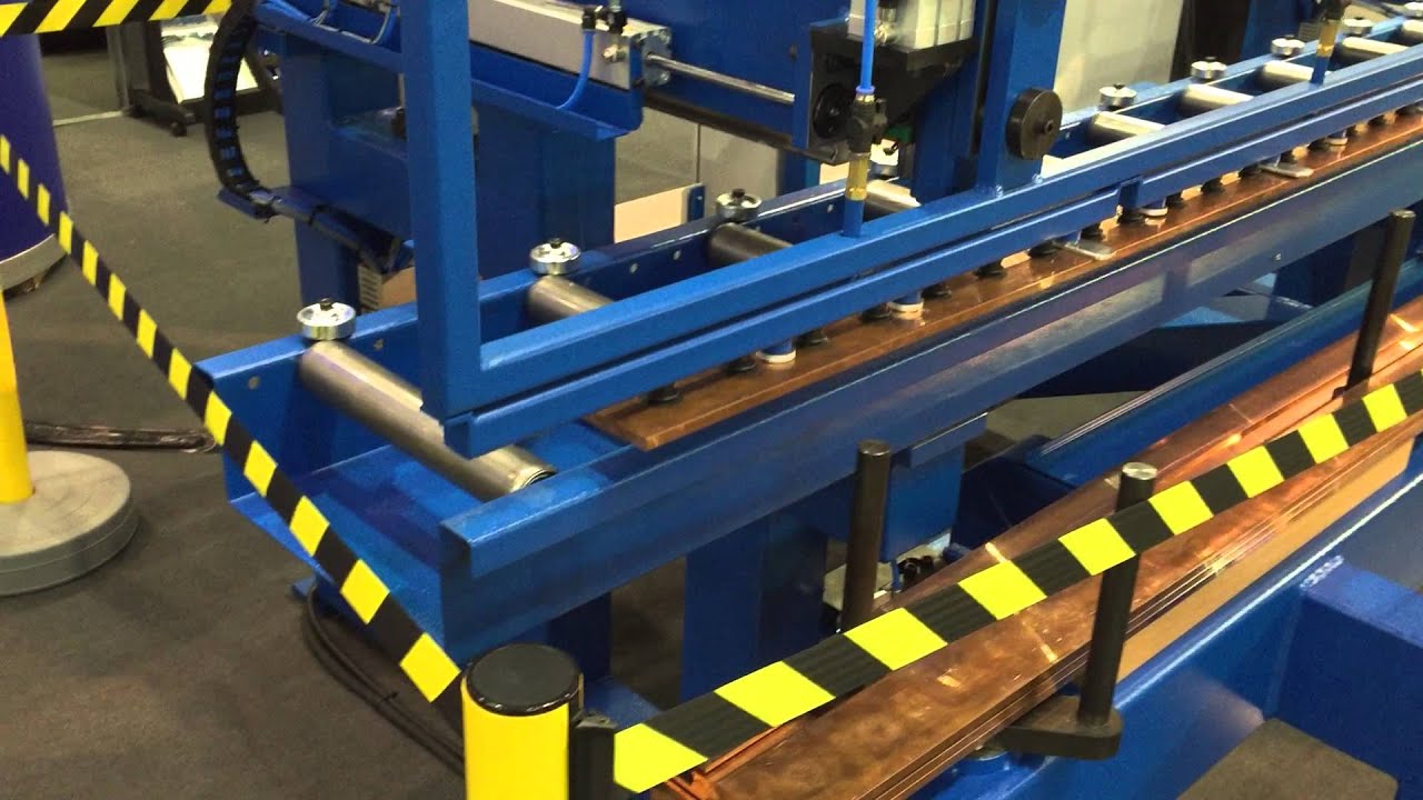 Stanzmaschine Boschert CU Profi - YouTube