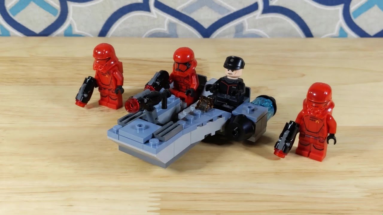 LEGO Sith Troopers Battle Pack Speed Build Set: 75266 - YouTube