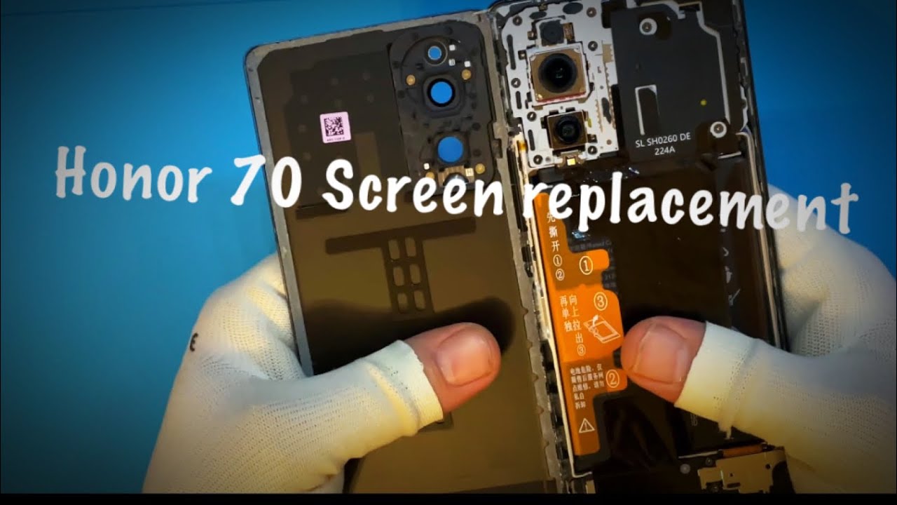 Honor 70 Replacement screen - YouTube