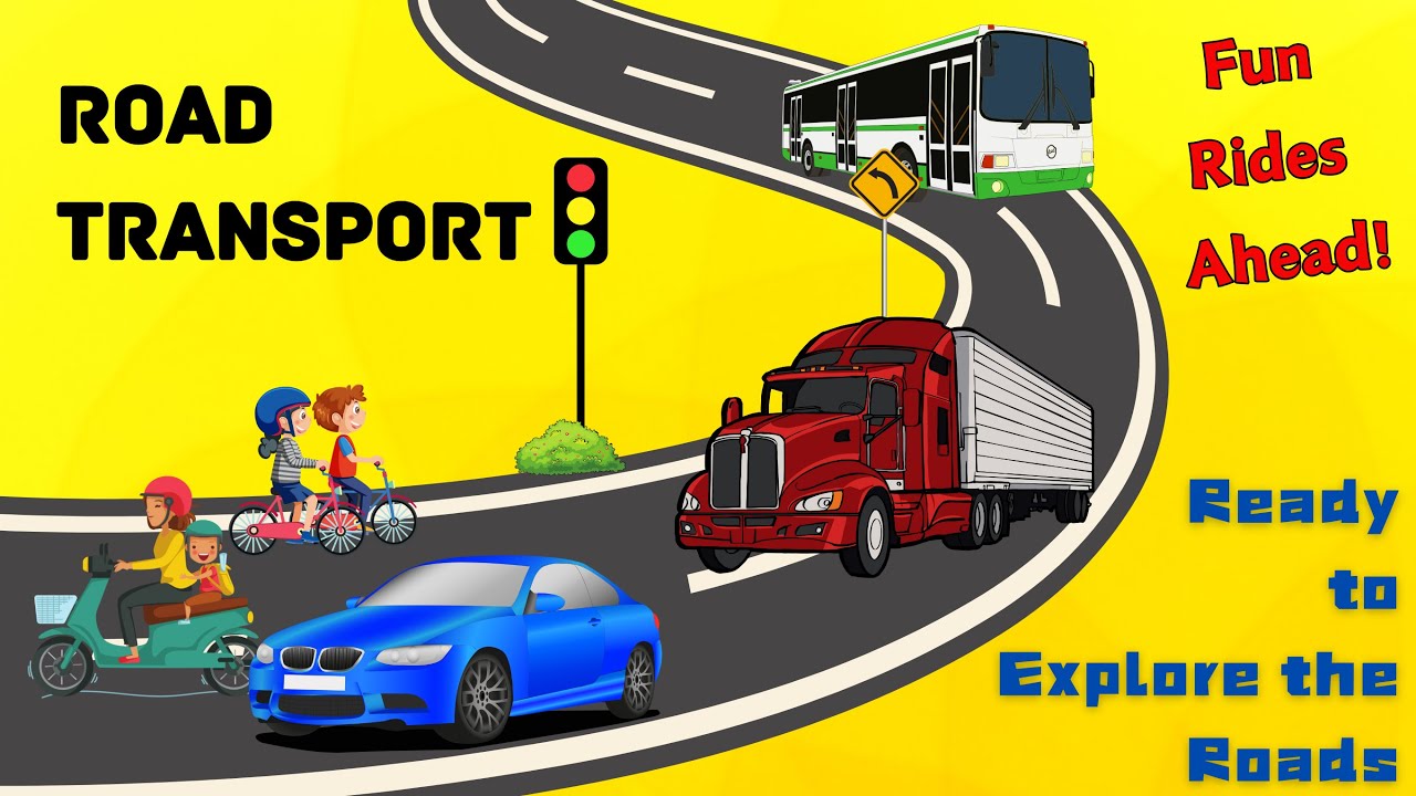 Fun Rides Ahead! 🚗 Discover the World of Road Transport with Us!| BoBo ...