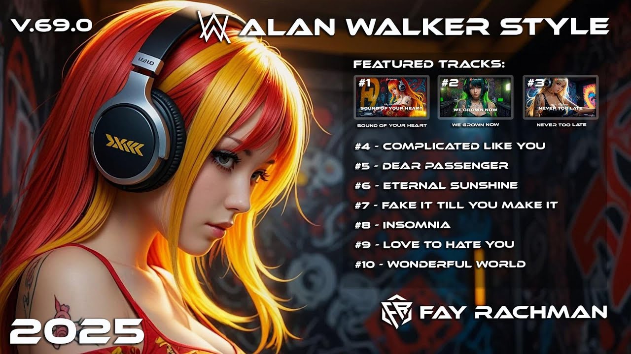 Alan Walker Style & Fay Rachman | New Song Playlist 2025 | Full Album v ...