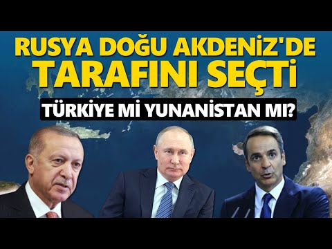 Rusya, Doğu Akdeniz'de tarafını seçti? Yunanistan mı? Türkiye mi?   #putin #miçotakis #erdoğan