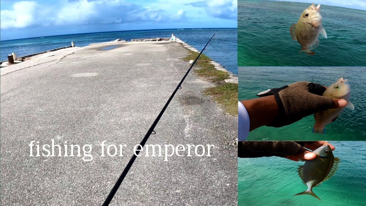 fishing for emperor fish or mafuti l sugardock l susupe saipan - YouTube