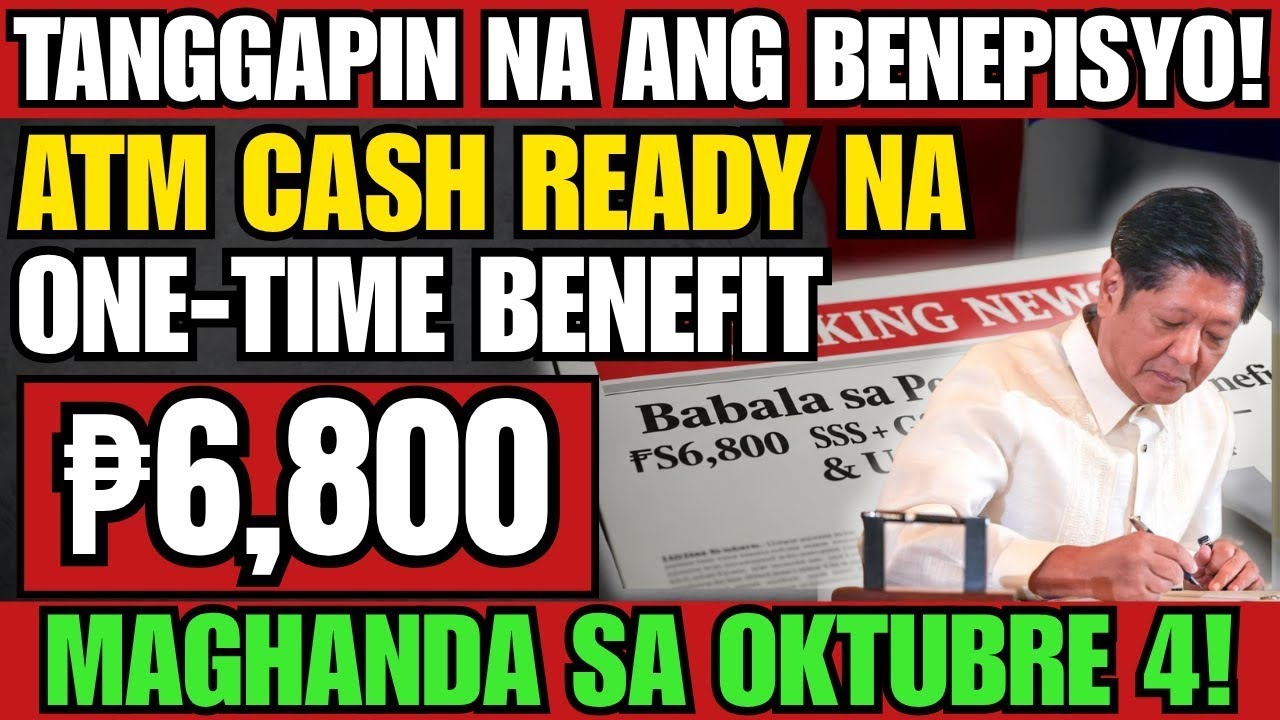 Babala sa Pensioners! ₱6,800 Dagdag SSS+GSIS One-Time Benefit ...