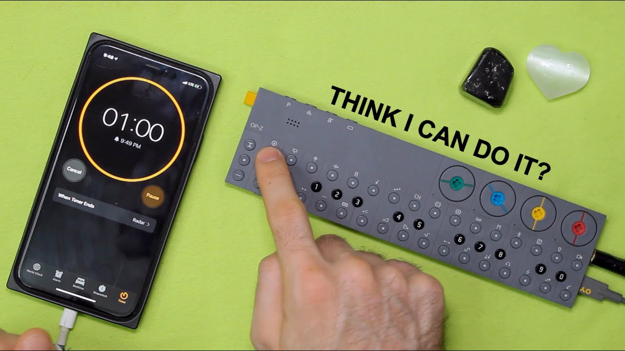 Fast Beat Making on the OPZ (Think I can do it?) - YouTube