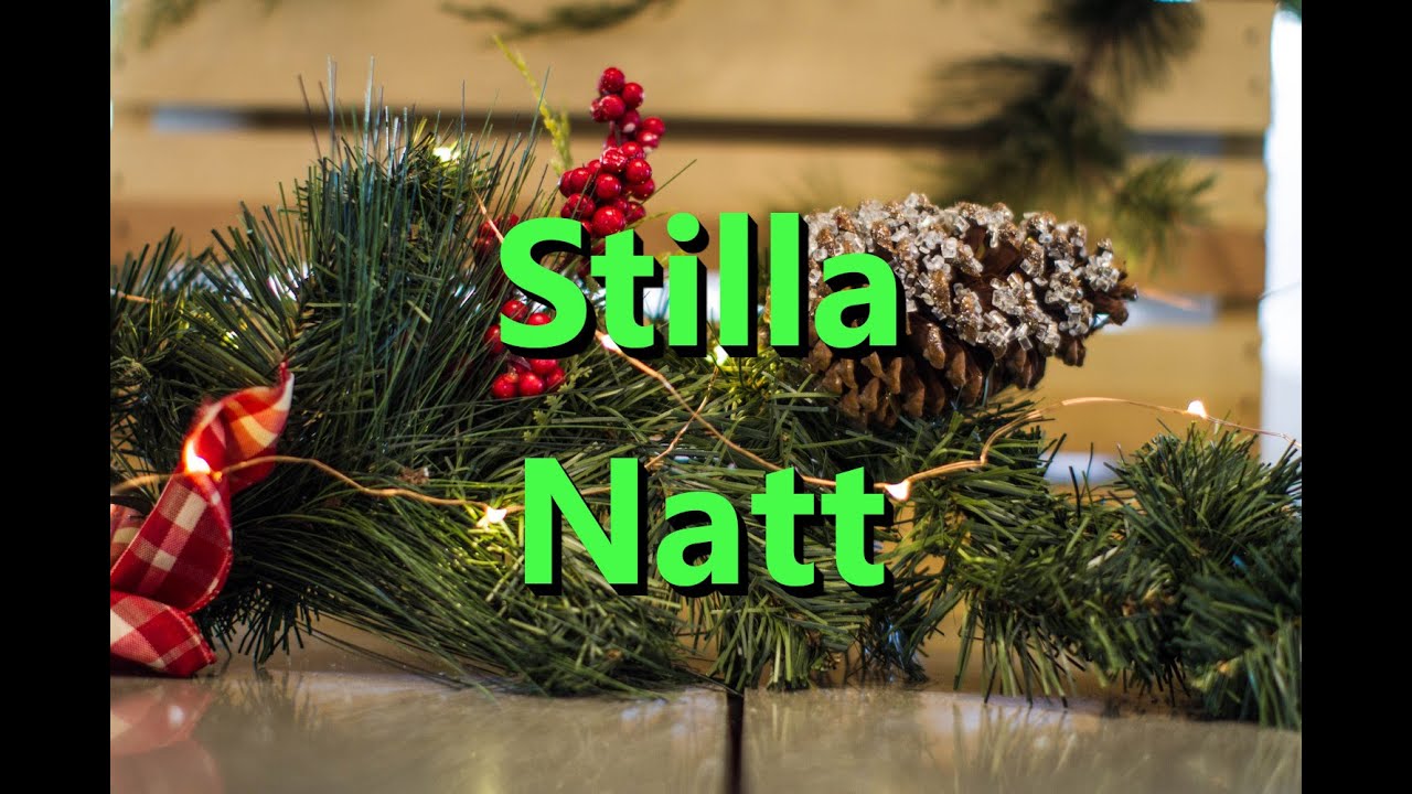 🌟 Stilla Natt (Silent Night) - Karaoke Sopransaxofon Instrumental Franz ...
