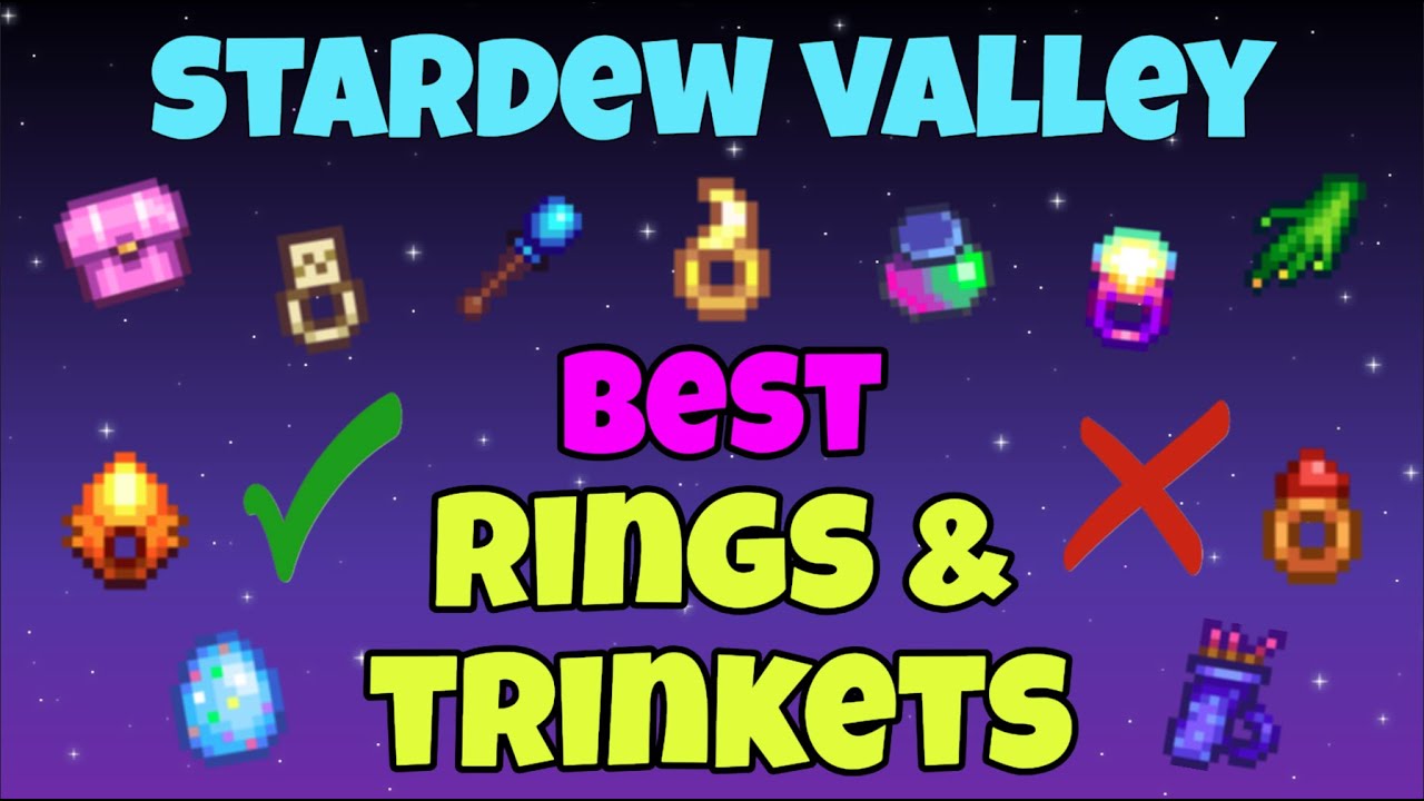 Best Rings and Trinkets in Stardew Valley 1.6! - YouTube