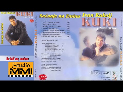 Ivan Kukolj Kuki i Juzni Vetar -  Ne lazi me, malena (Audio 1998)