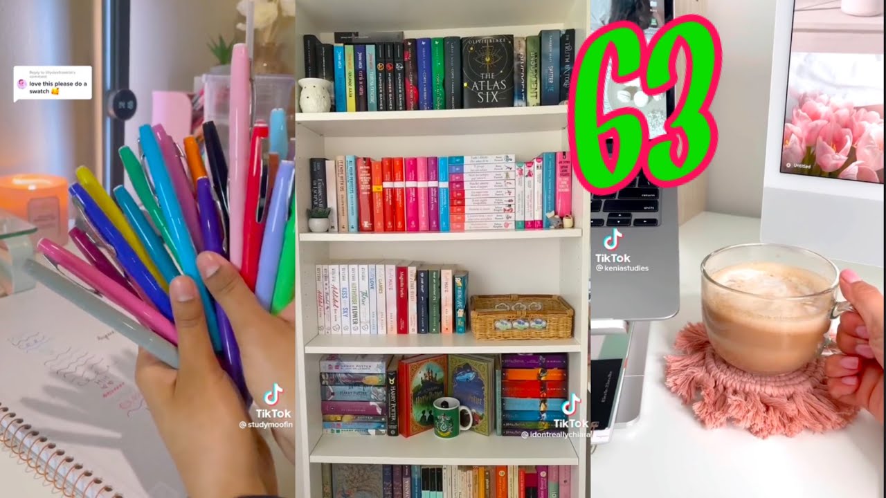 💻 🤍Study With Me ASMR #63 | TikTok Compilations | Aesthetic Study ASMR - YouTube