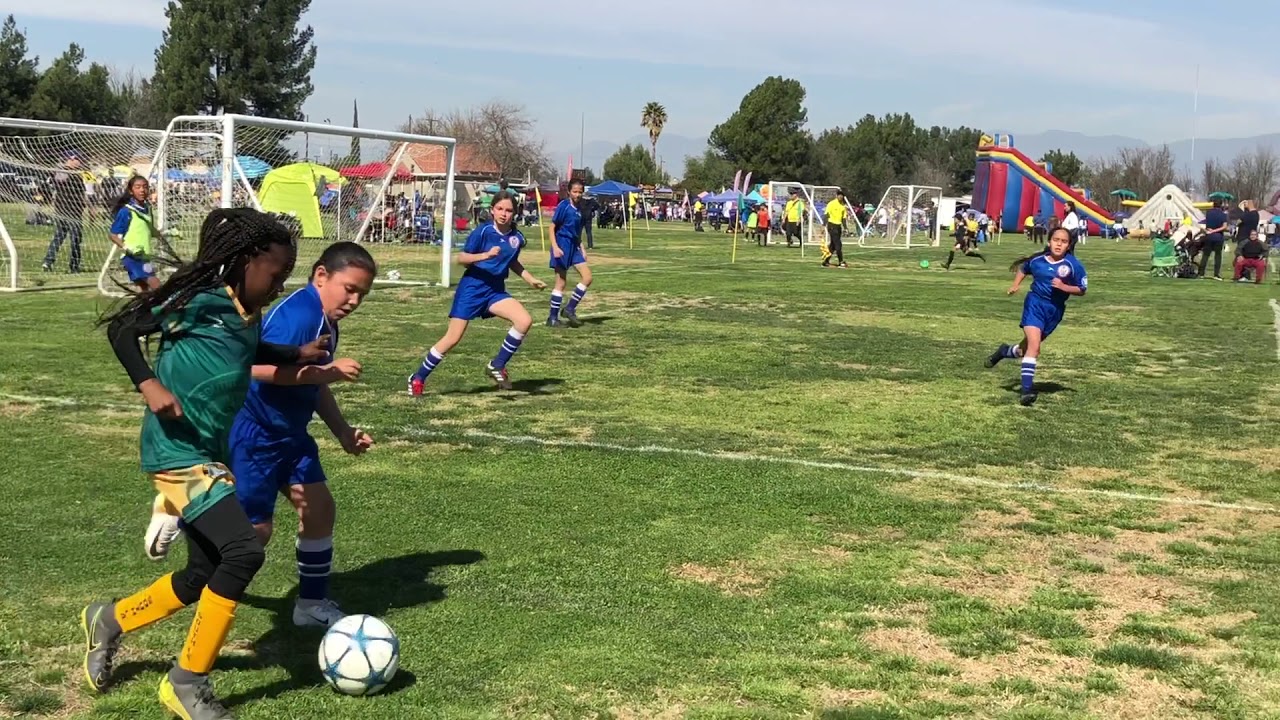 AYSO SLA 1031 G10 All Stars vs AYSO Corona - YouTube