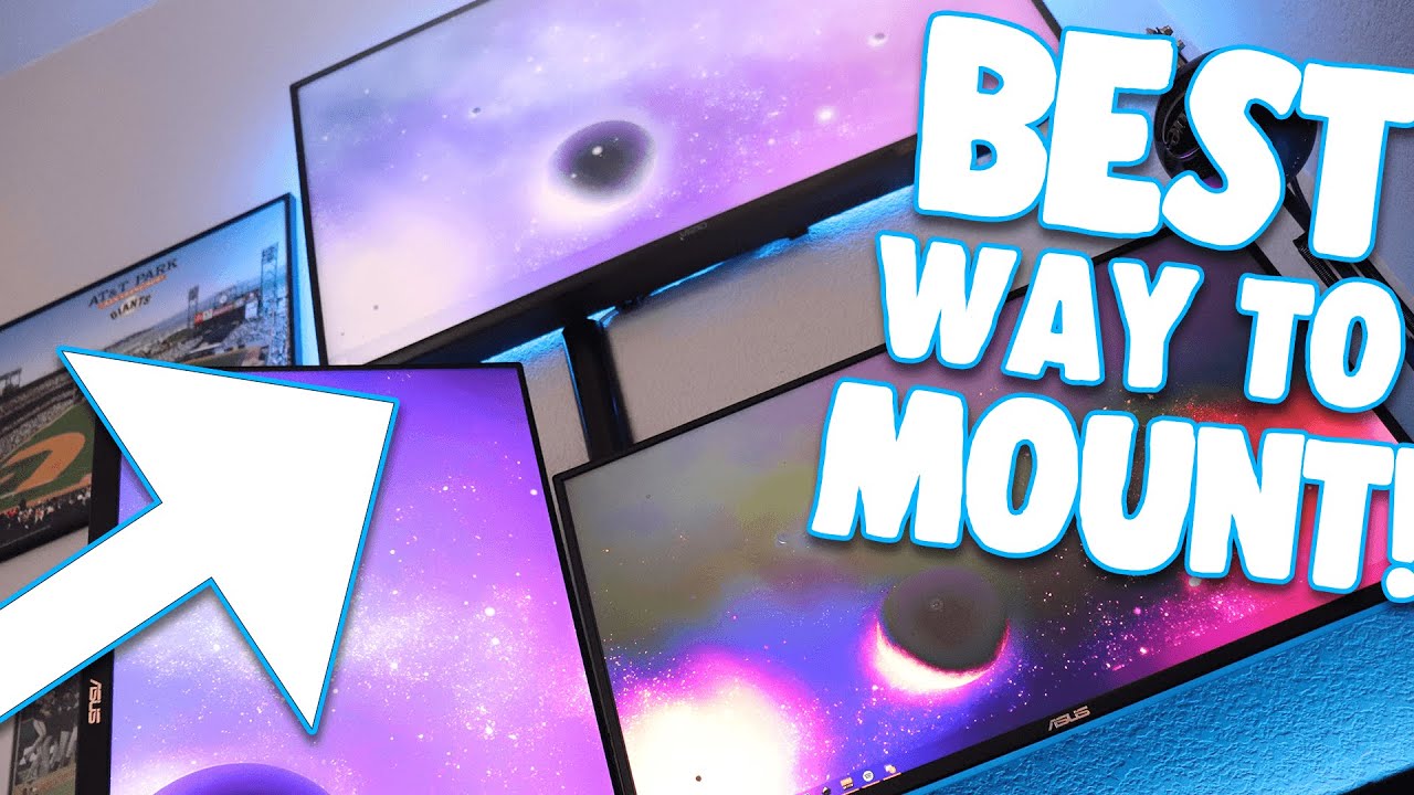 HOW I MOUNTED MY ASUS VA27EHE 2020!! | TIPS AND TRICKS ON MONITOR AND ...