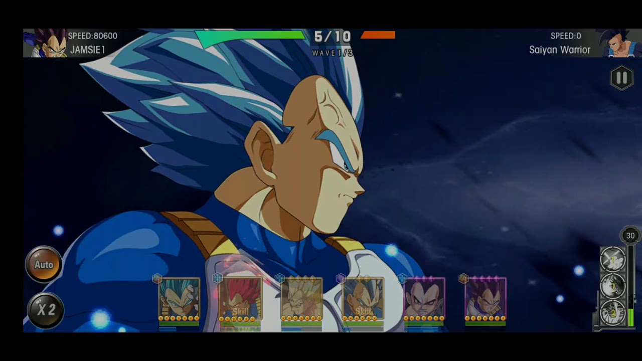 Fury Fighter - All Vegeta Team beating last stage of Nightmare - YouTube