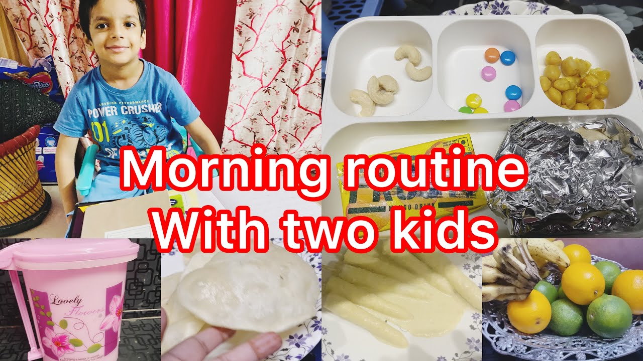 🧕Indian Mom morning routine 2023|busy routine with school going kids ...