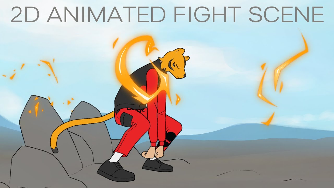 2D Animation Fight Scene - Yoann Dessin - YouTube