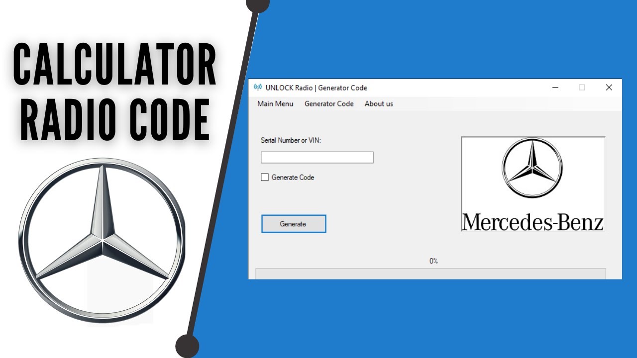 Unlock your Mercedes Car Stereo How do I get the code for my radio ...