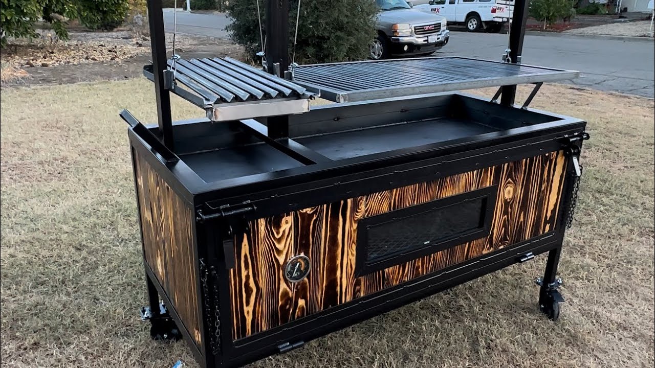 Asador ataud jumbo de 60”x24” - YouTube