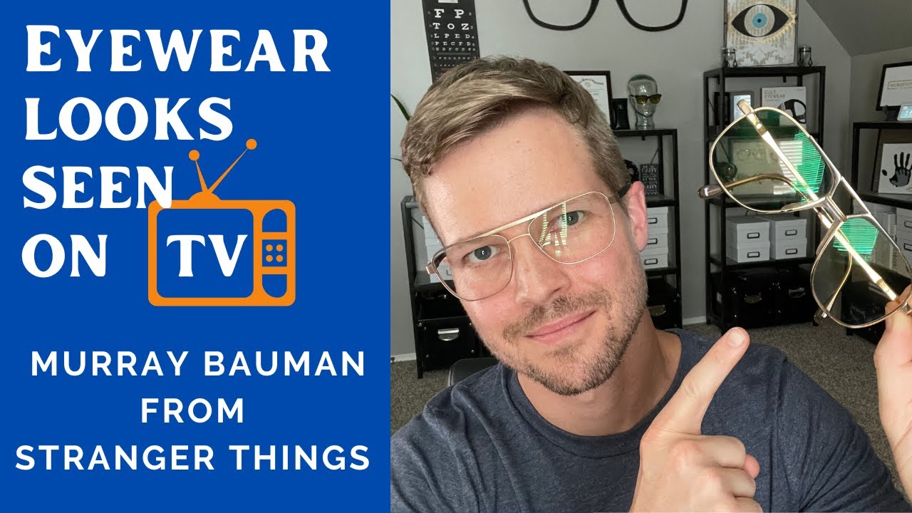 TV Looks | Retro Gold Aviator | Murray Bauman | Stranger Things - YouTube