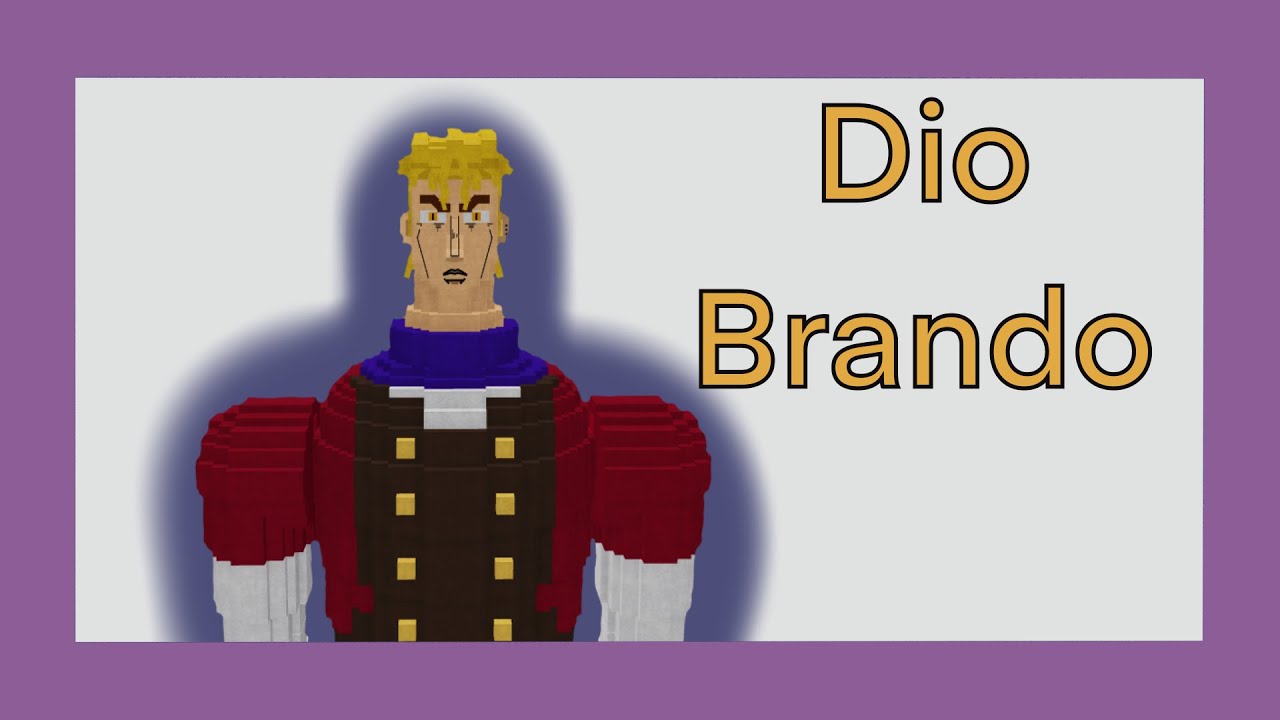 I Built Dio Brando in Build a Boat for Treasure! - YouTube