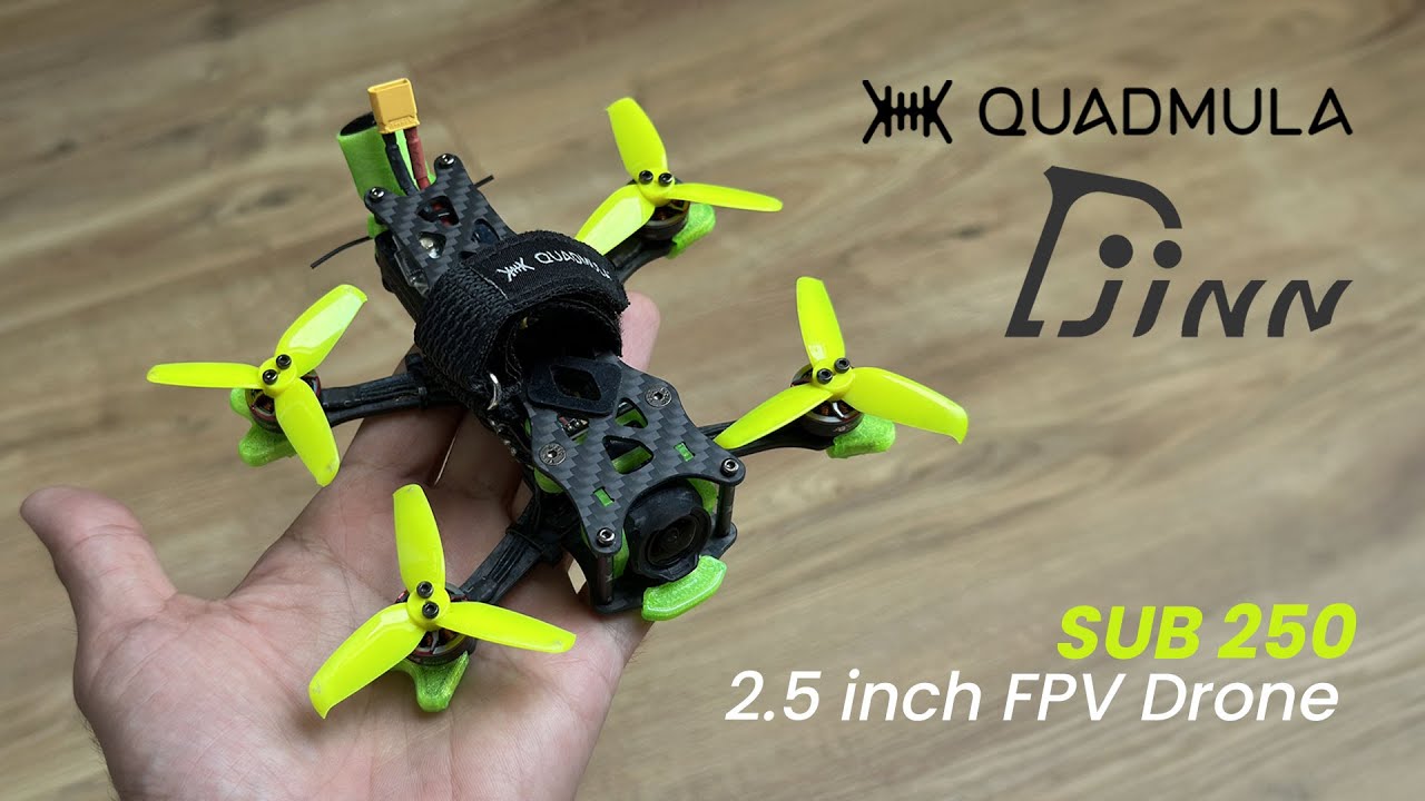 Quadmula Djinn F25 Split Freestyle FPV Drone - DJI O3 air unit - Sub ...