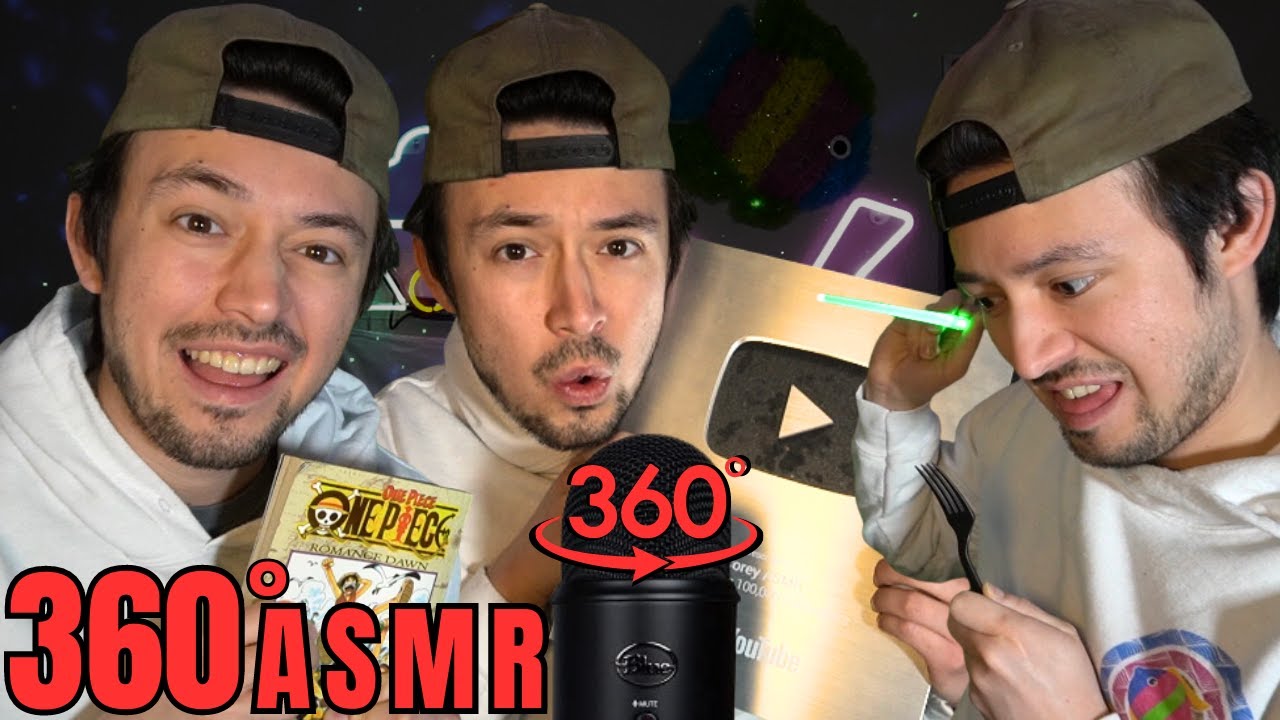 360° ASMR | ASMR all around the Mic 🔄🎙️ | Random Fast ASMR - YouTube