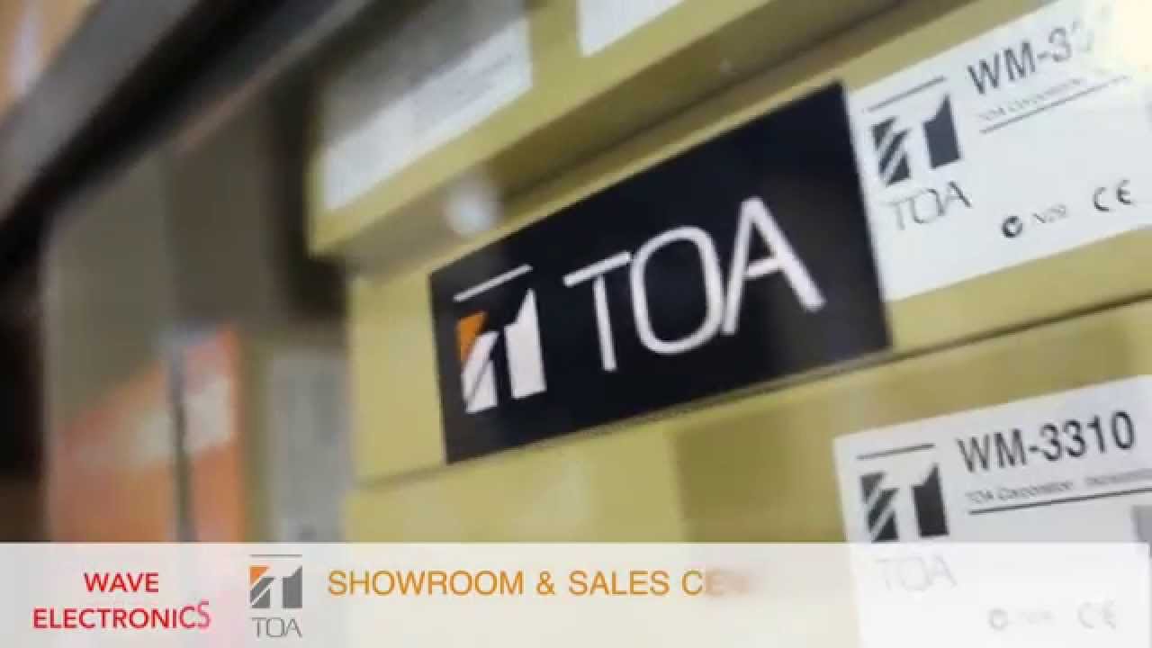 TOA Show Room & Sales Centre in Bangladesh - Wave Electronics - YouTube