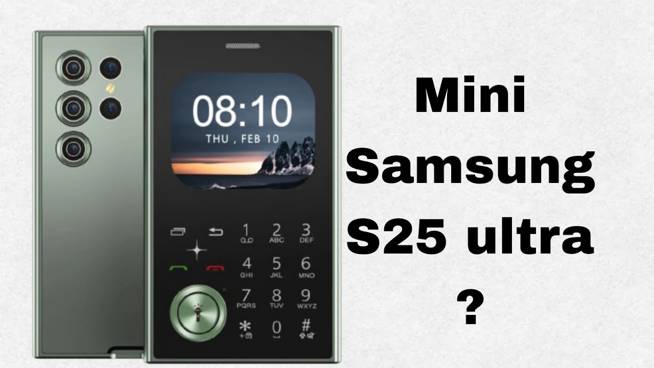 Samsung galaxy s25 ultra mini - YouTube