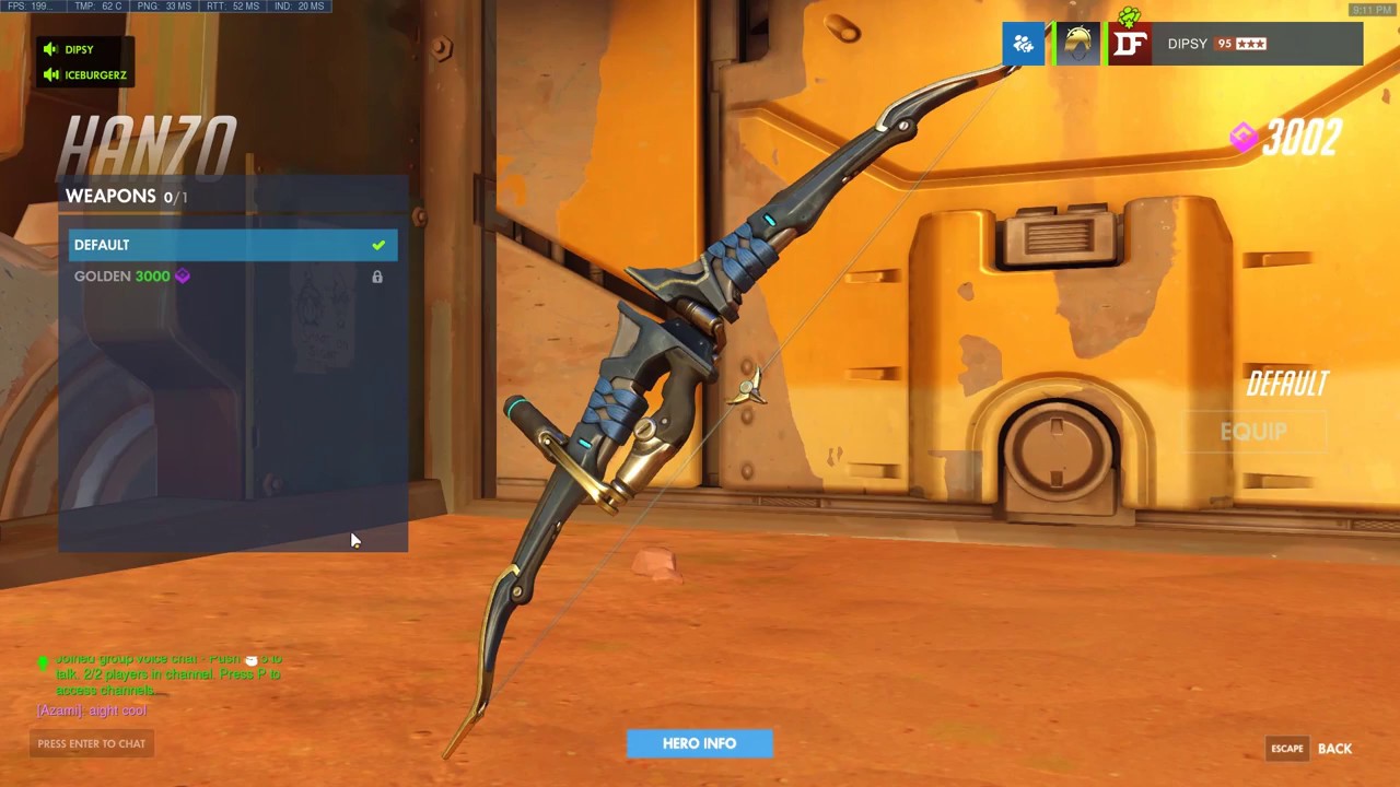 Overwatch | Hanzo Golden Weapon - YouTube