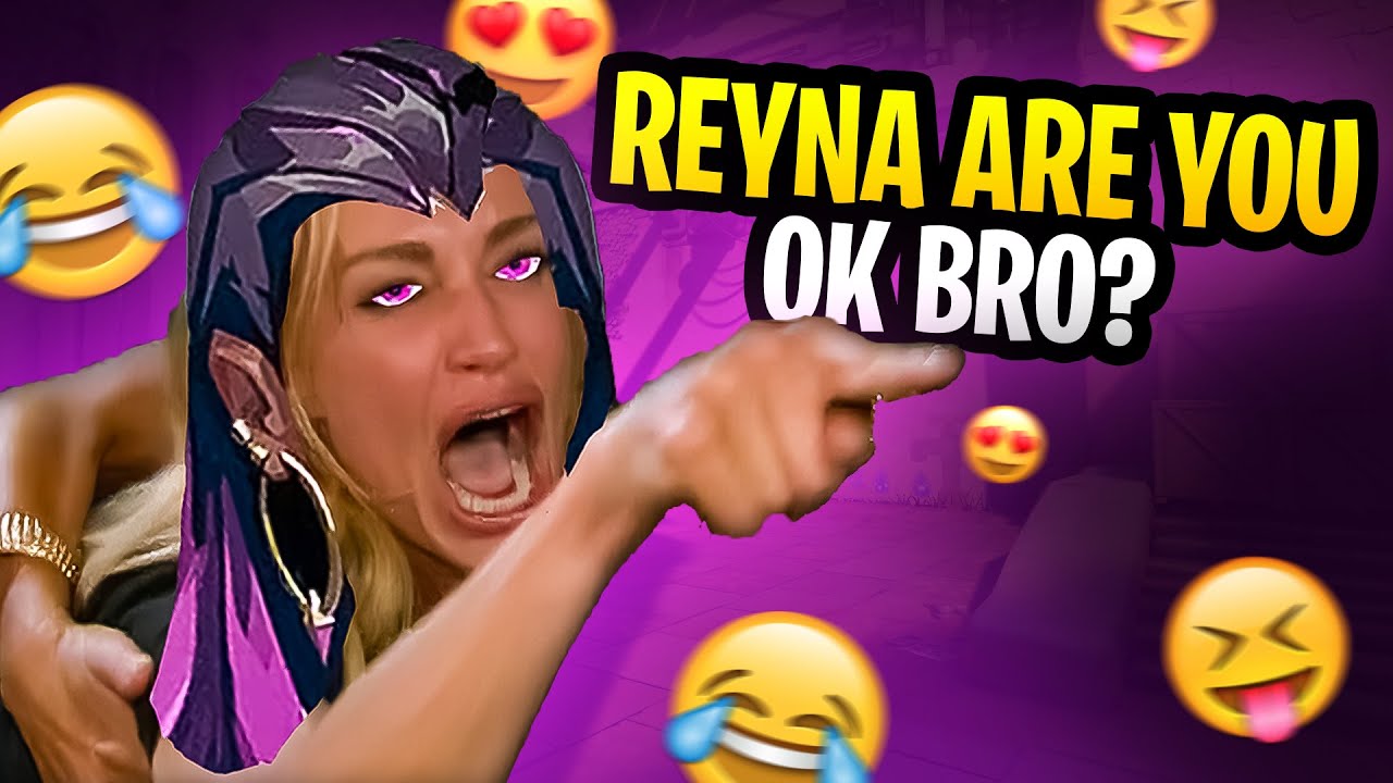 The Most Frustrated Reyna in Valorant *EPIC FUNNY* 😂 - YouTube