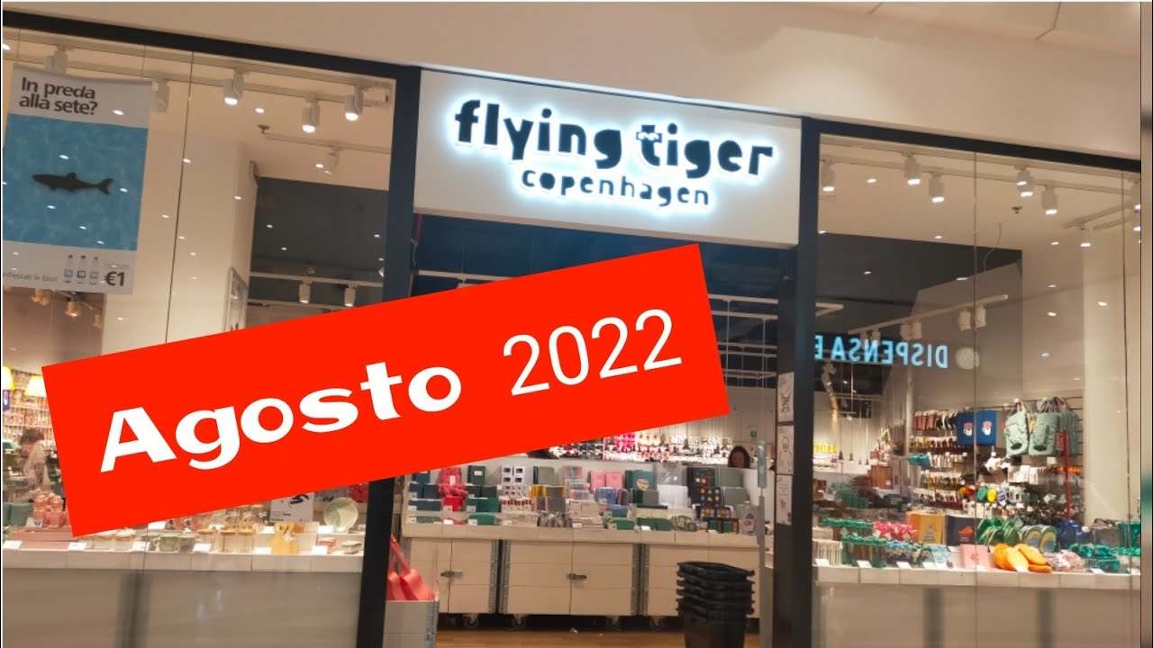 Grande Saldi Agosto 2022 | Flying Tiger Collezione di Agosto 2022 - YouTube