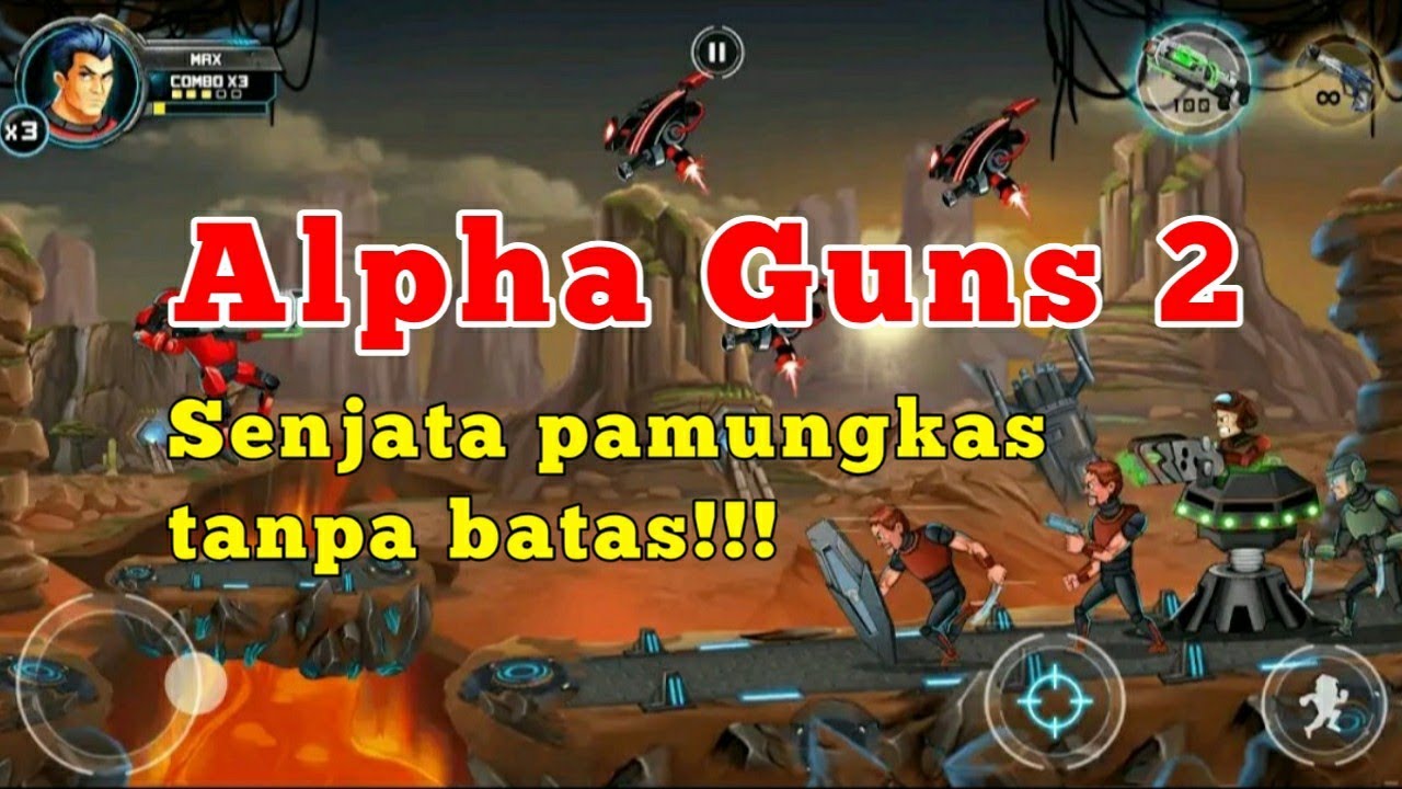 Keseruan tanpa batas || Alpha Guns 2 || Level 1 - YouTube