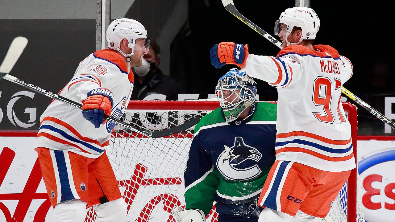 Oilers Force Canucks CHOKE JOB! Draisaitl Amazes! | Edmonton Oilers vs ...