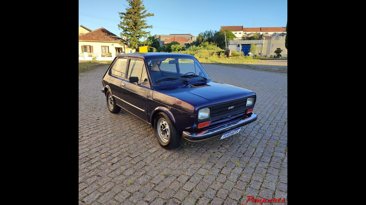 Fiat 147 L 1978 AZUL NOTTE - YouTube
