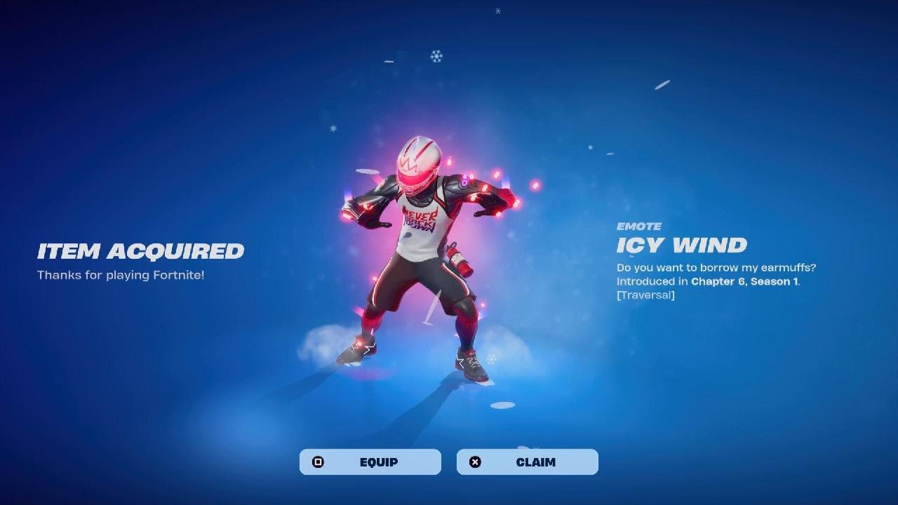 Fortnite Icy Wind & 3 more Emotes PURCHASED!😮 - YouTube