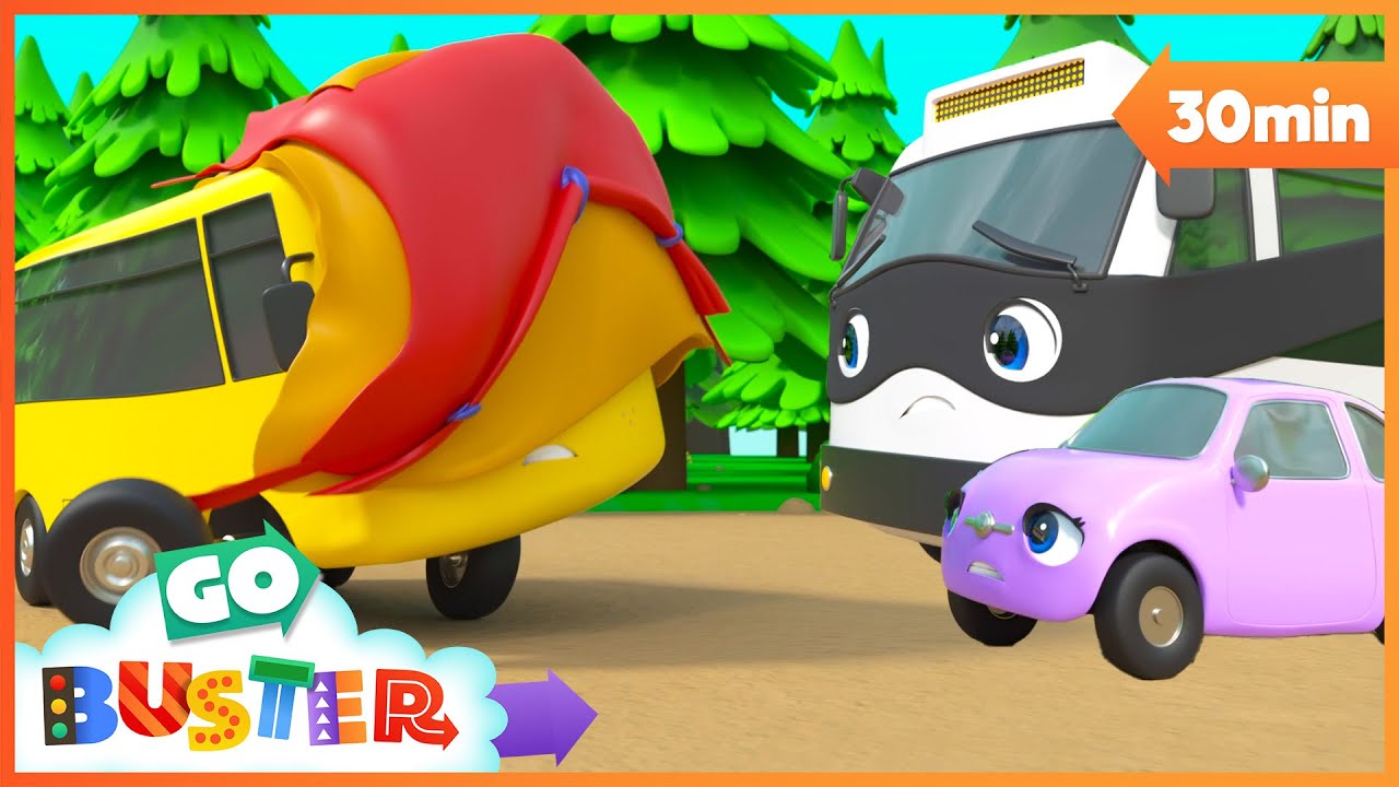 Buster's Camping Trip - Tent Trouble | Go Buster! | Funny Cartoons ...