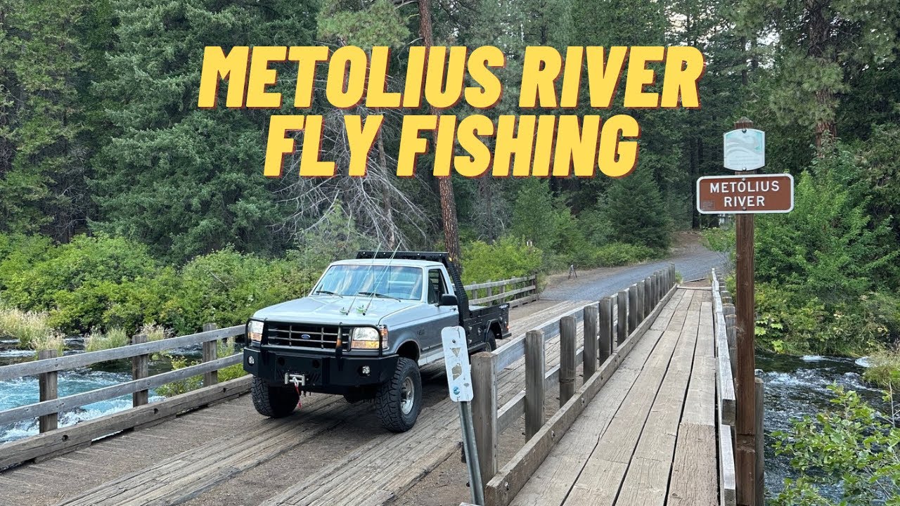 I took the day off and went fly fishing on the METOLIUS RIVER! - YouTube