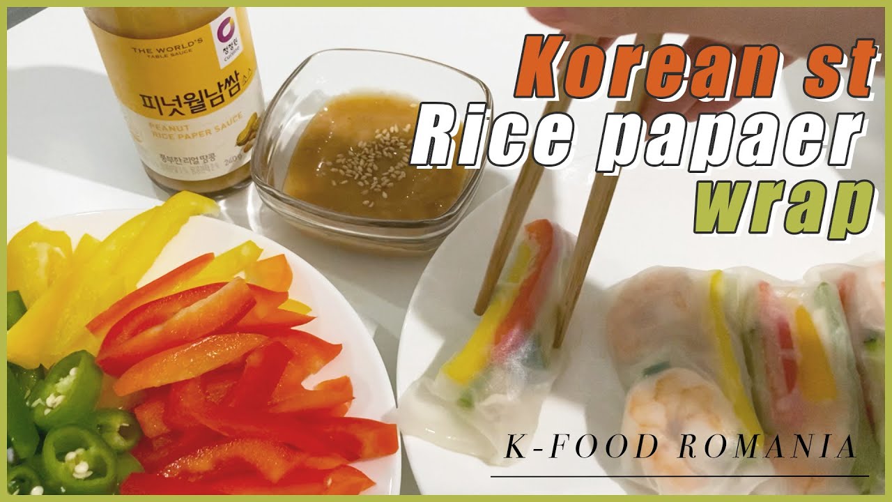 Wollamssam 🌯 Korean Style Rice Paper Wrap | A great dish for Christmas ...