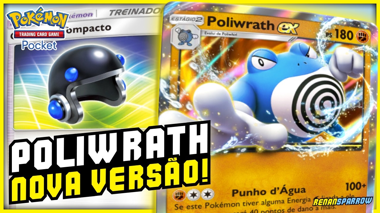 MUITO MAIS BRUTAL: DECK POLIWRATH EX! || Pokémon TCG Pocket #413 - YouTube