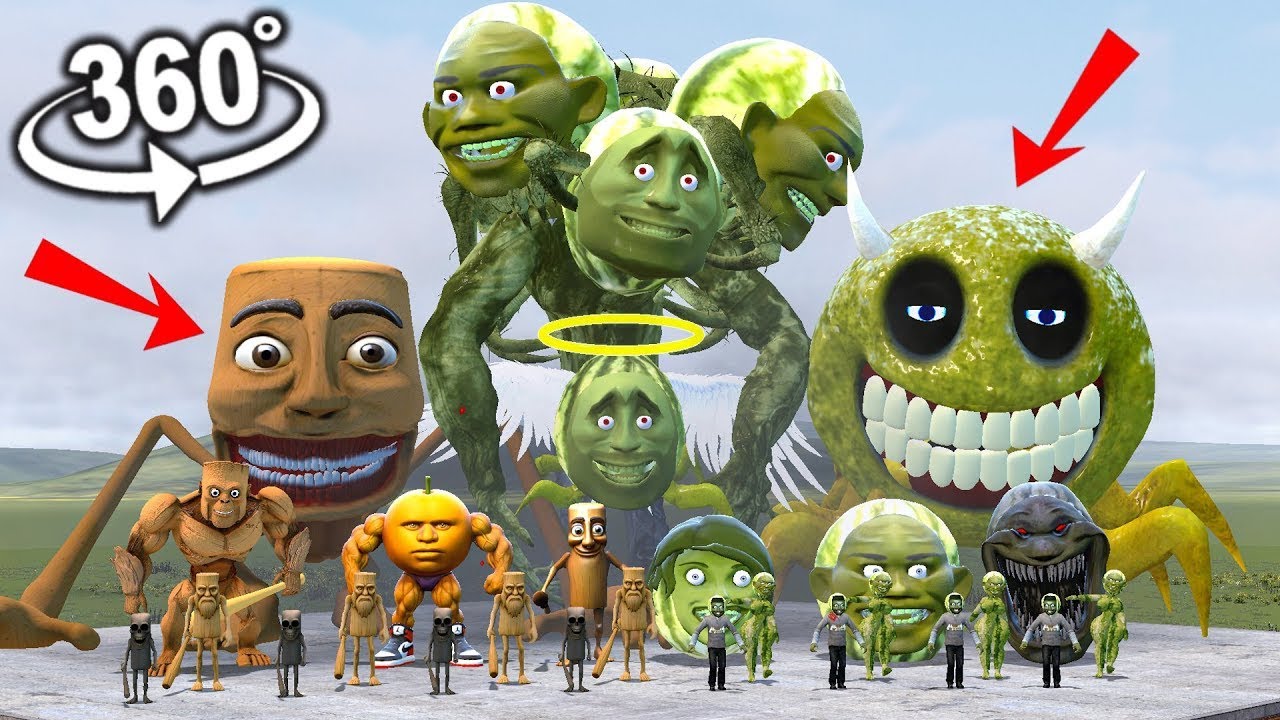 LIN GANG TANK VS TUNG TUNG SAHUR VS ADAN MECH! In Garry's Mod. - YouTube