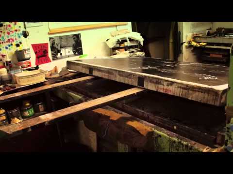 LALITO Kingsize Fine-art Lithography: P7 Positioning the stone