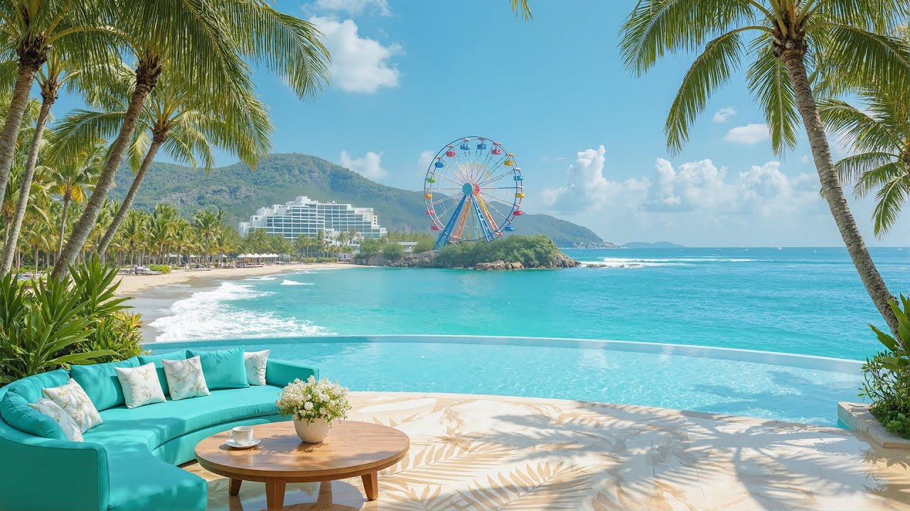 Upbeat Bossa Nova at Luxury Resort by the Beach – Smooth Jazz & Ocean ...