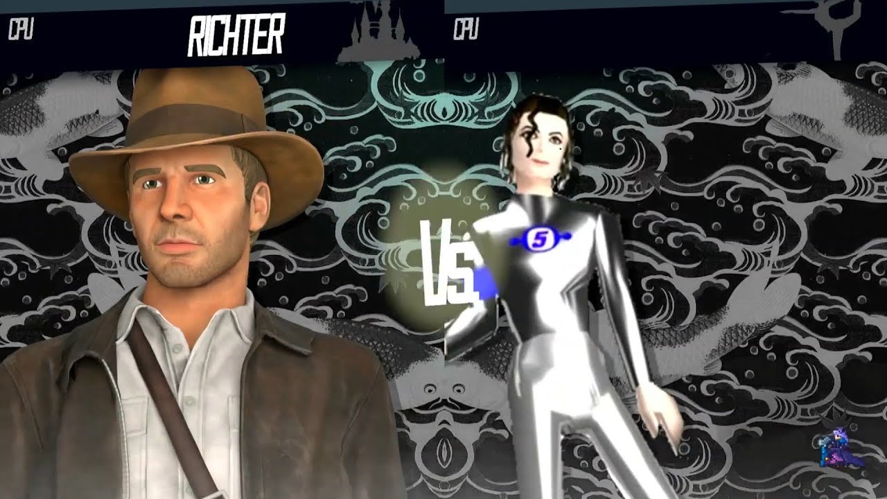 Michael Jackson Vs Indiana Jones - Super Smash Bros Mods - YouTube