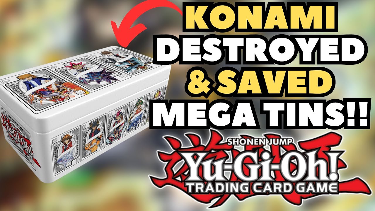 Yu-Gi-Oh! 2025 Mega-Pack Tin | KONAMI DESTROYED & SAVED THE MEGA TINS ...