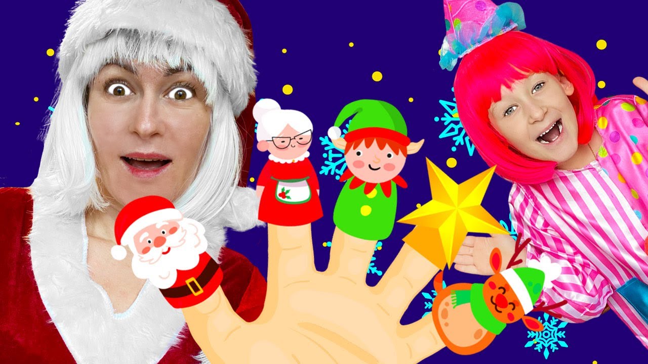 Familia de dedos Navidad 🎄 | Canciones infantiles para niños | Anuta ...