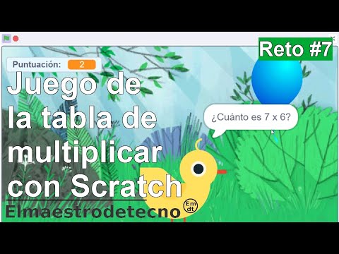 Reto Matemáticas y Scratch: Juego de la tabla de multiplicar. - YouTube